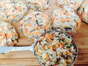Wild Rice Cakes - Chef Silvia