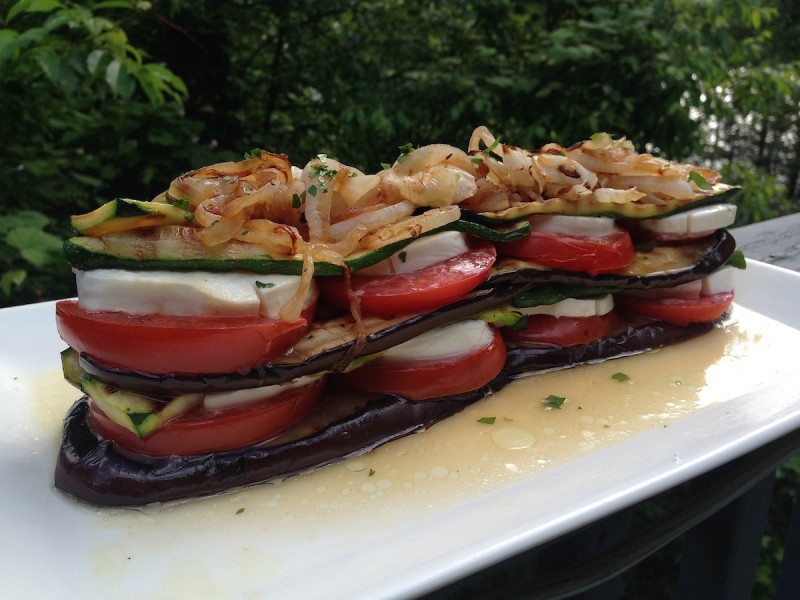 Vegetable Napoleon - Family Style - Chef Silvia